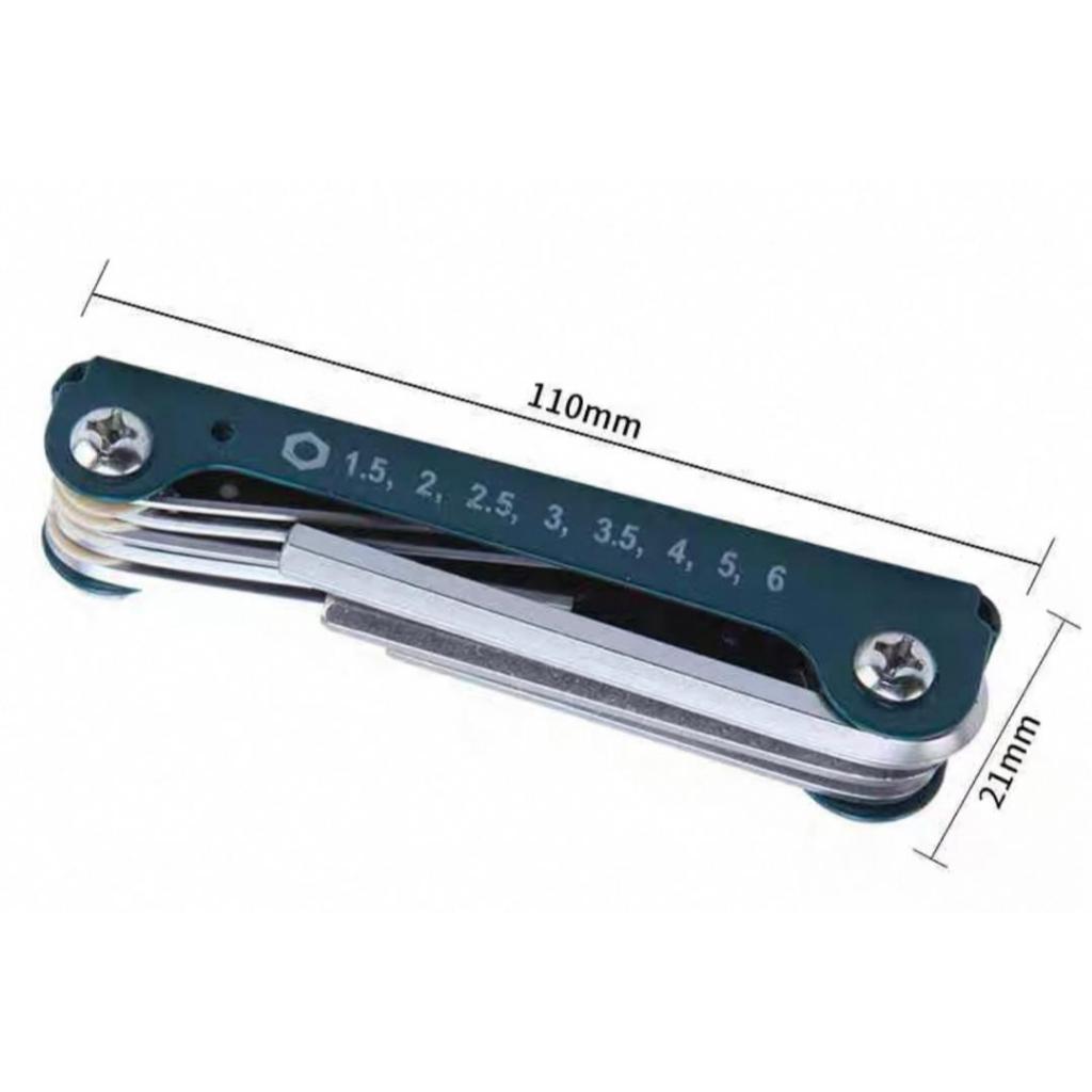 [WHOLESALE] Foldable Allen Key HEXAGON TORX STAR Allen Key Aircond Car ...