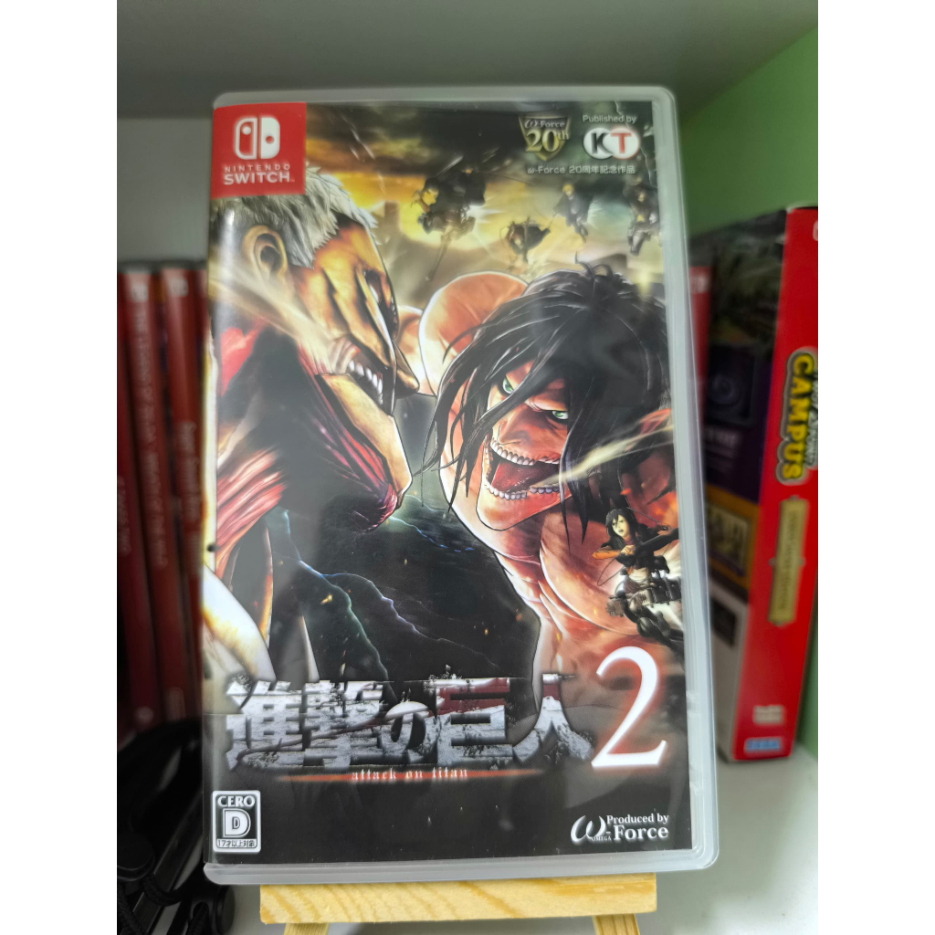NINTENDO SWITCH GAME Attack on Titan 2 [Used] | Shopee Malaysia