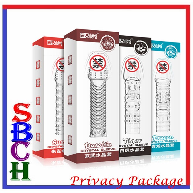 G-SPOT Crystal Spike Reusable Condom Men Crystal Sleeve Enlarger ...