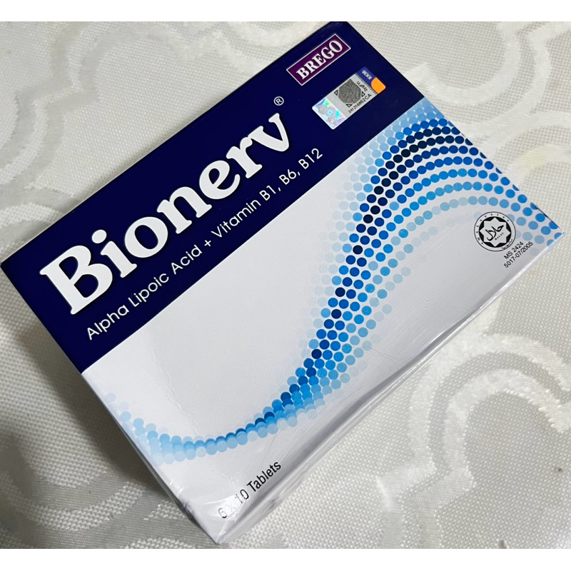 BIONERV 6x10 tablets | Shopee Malaysia