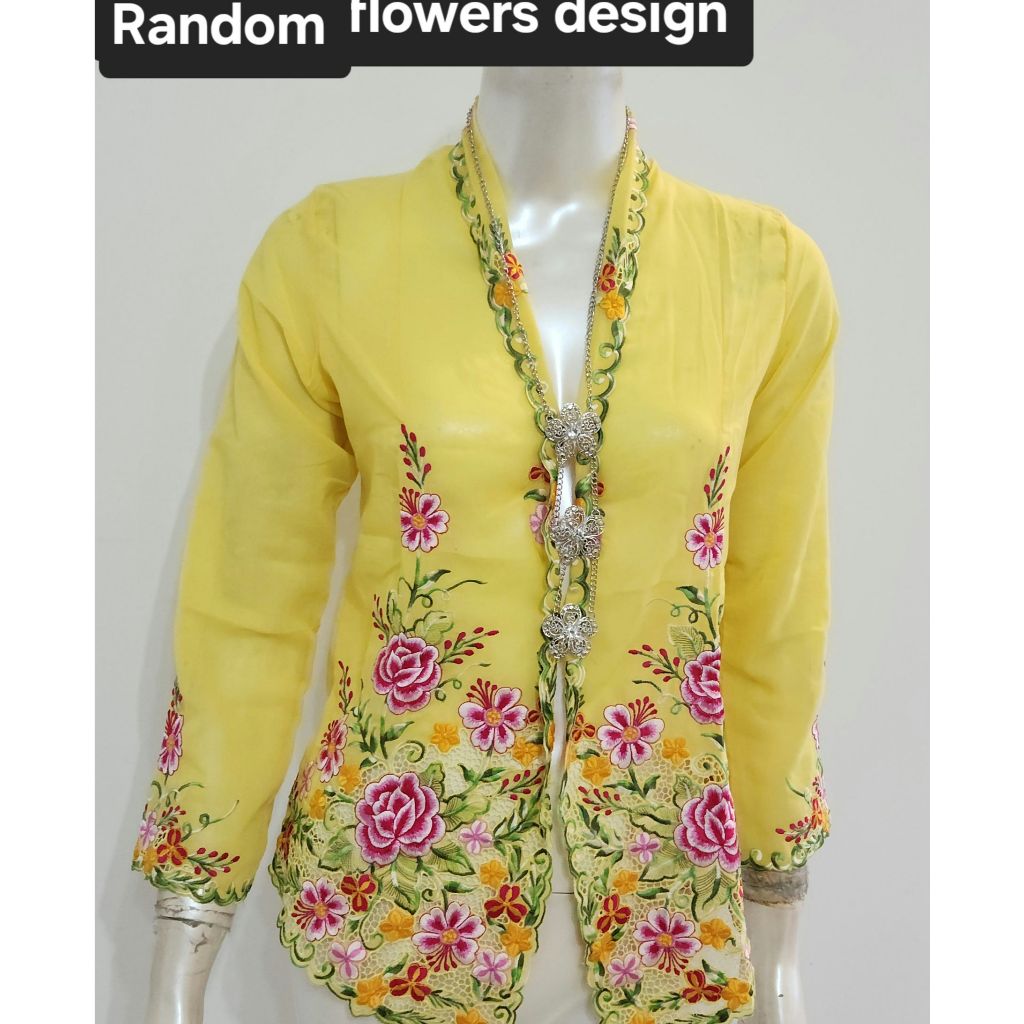(READY STOCK) SW0015KB Baju Batik Kebaya Nyonya Baju Batik Sulam baju ...