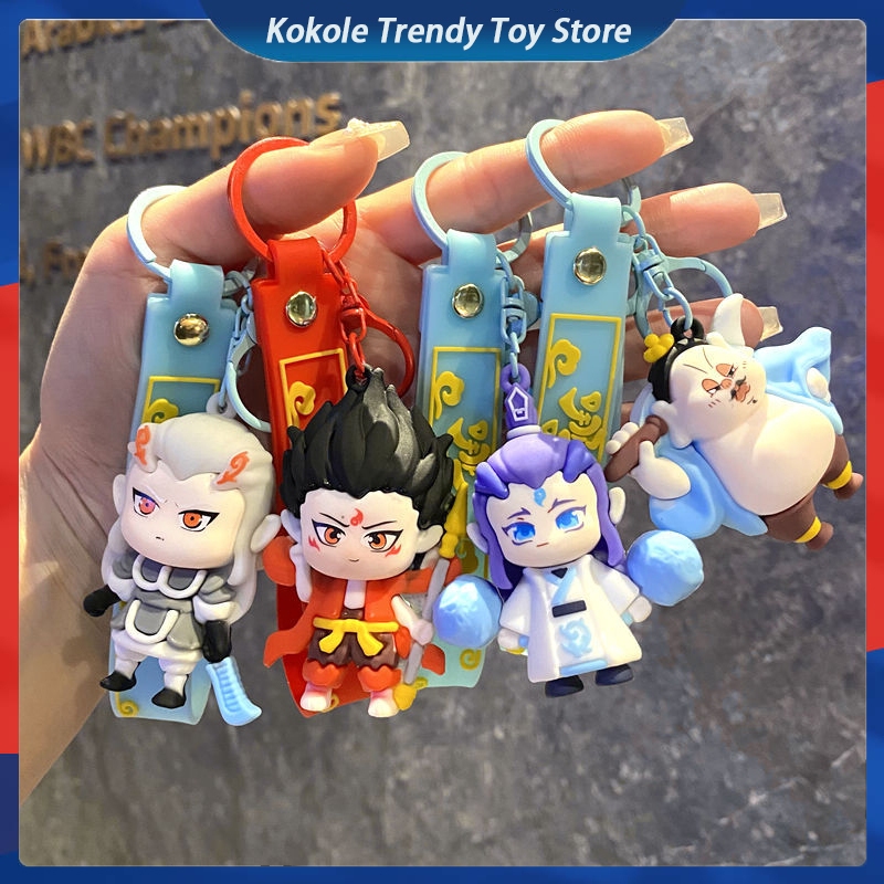 Kokole Nezha Keychain Bag Loket Magic Boy Nezha Keychain Pendant ...