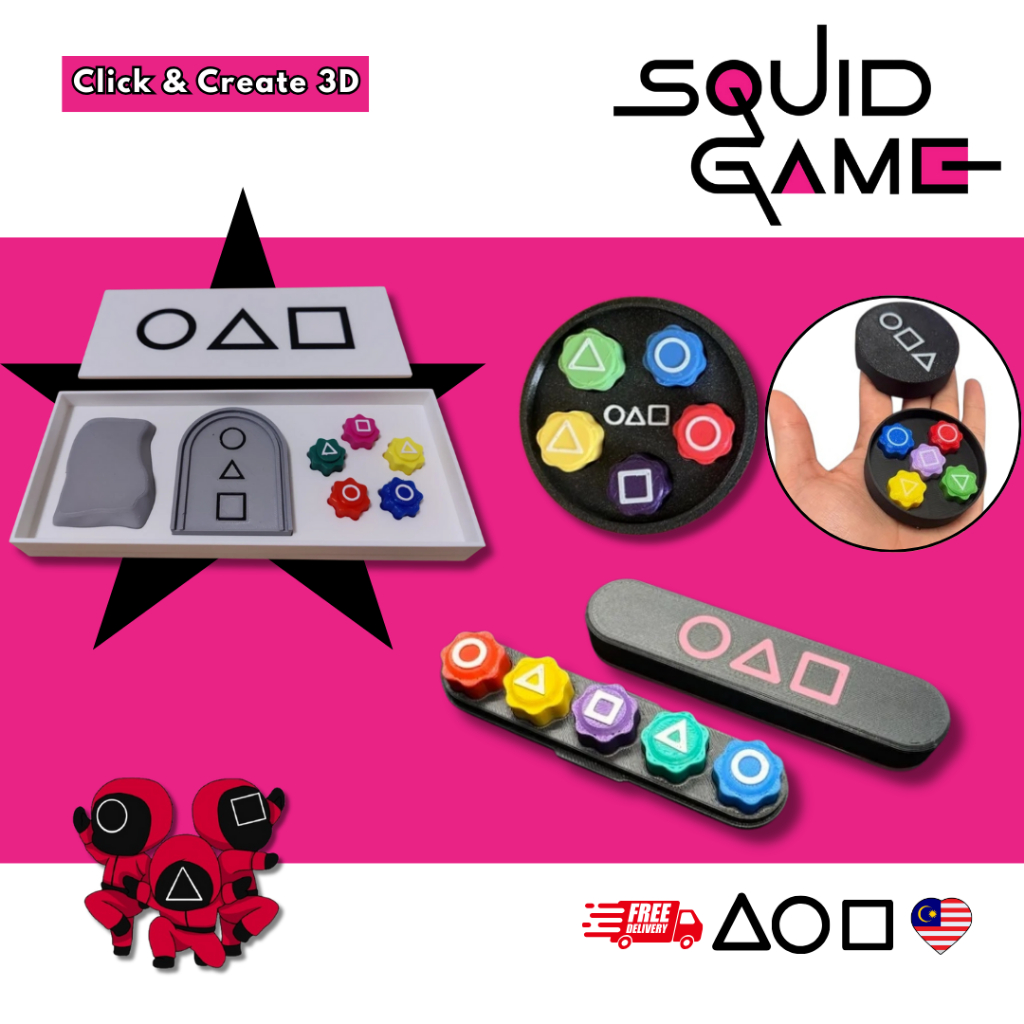 Squid Game Toy Set Gonggi Jackstone Game Korean Traditional Play Game ...
