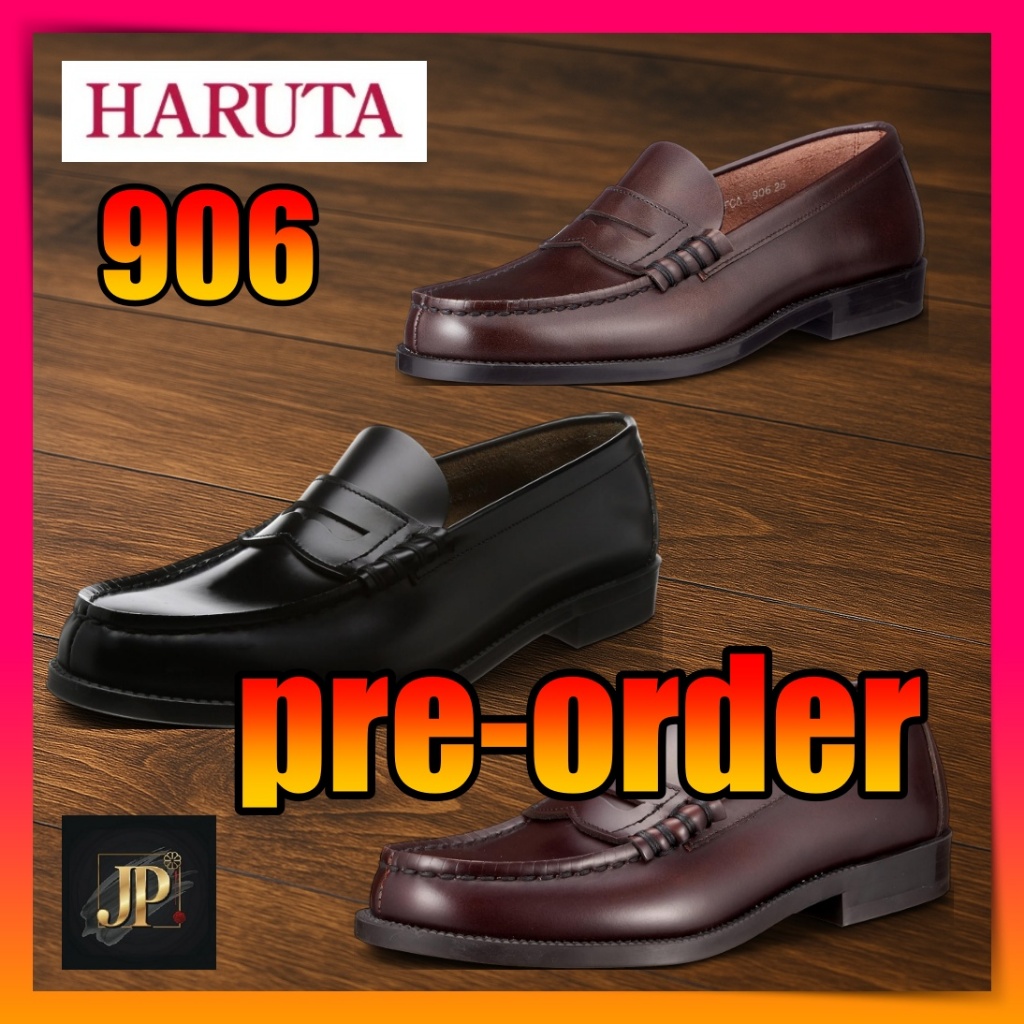 pre-order Haruta Loafer 906 3E cowhide Men's Black Rotor Dark brown | Shopee Malaysia