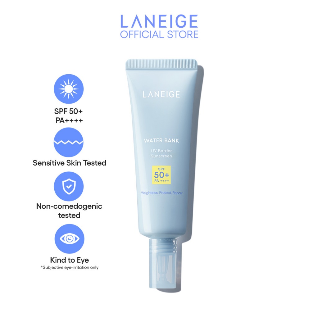 [New Launch] Laneige Water Bank UV Barrier Sunscreen SPF 50+ PA ...
