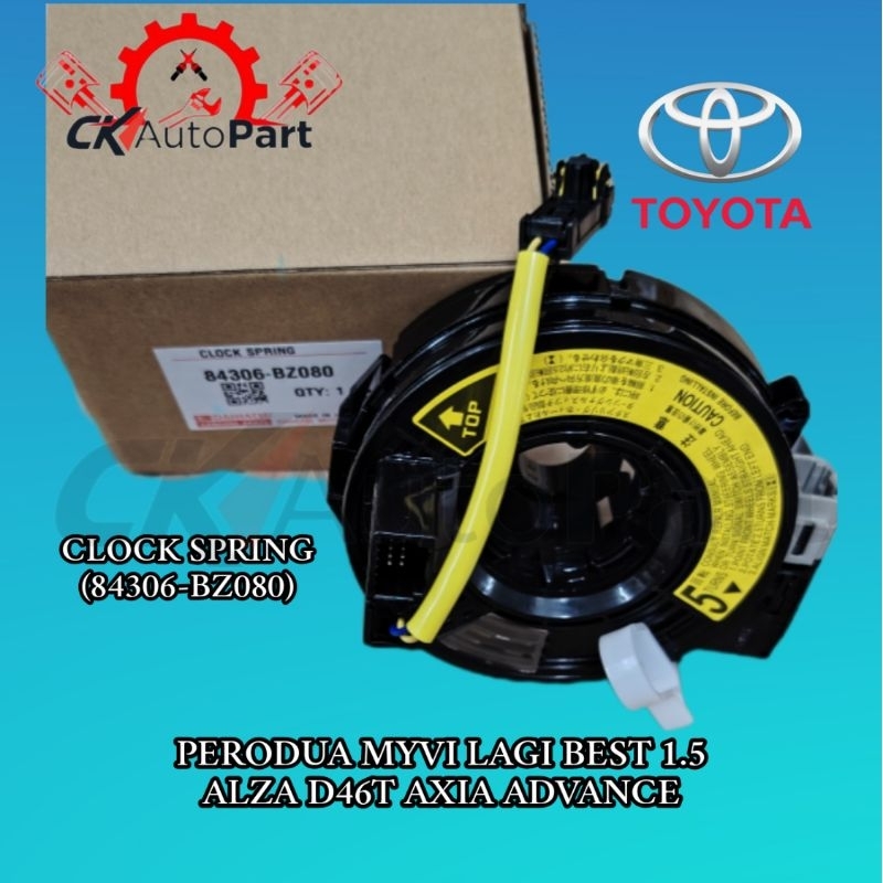 CLOCK SPRING 84306-BZ080 MYVI LAGI BEST 1.5 PERODUA ALZA D46T AXIA ...