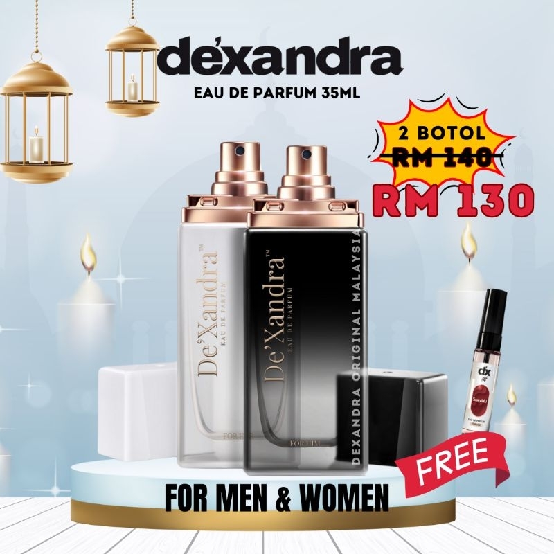 DEXANDRA PERFUME ORIGINAL HQ Edp 35 ML WITH BARCODE Long Lasting tahan lama Women Men | Shopee ...