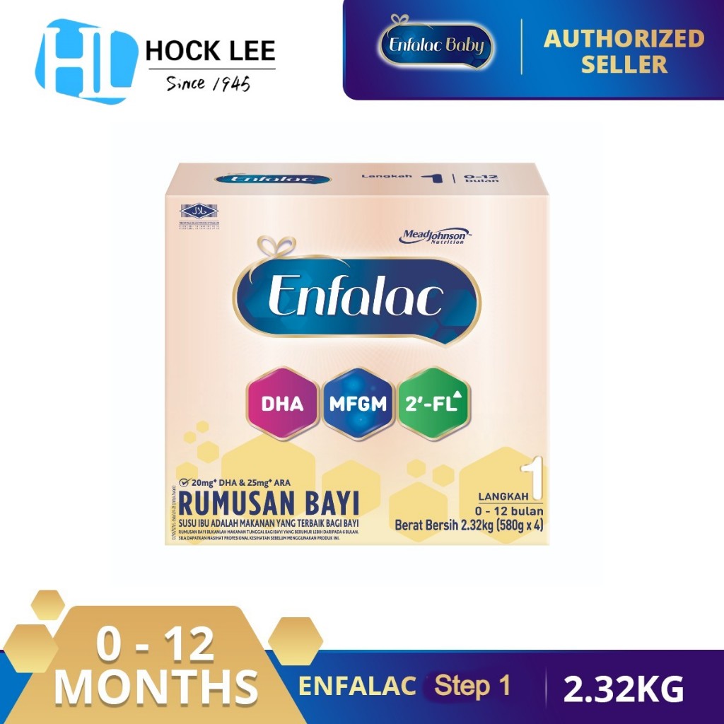 Enfalac Baby Step 1 MFGM 2.32kg X 1 | Shopee Malaysia