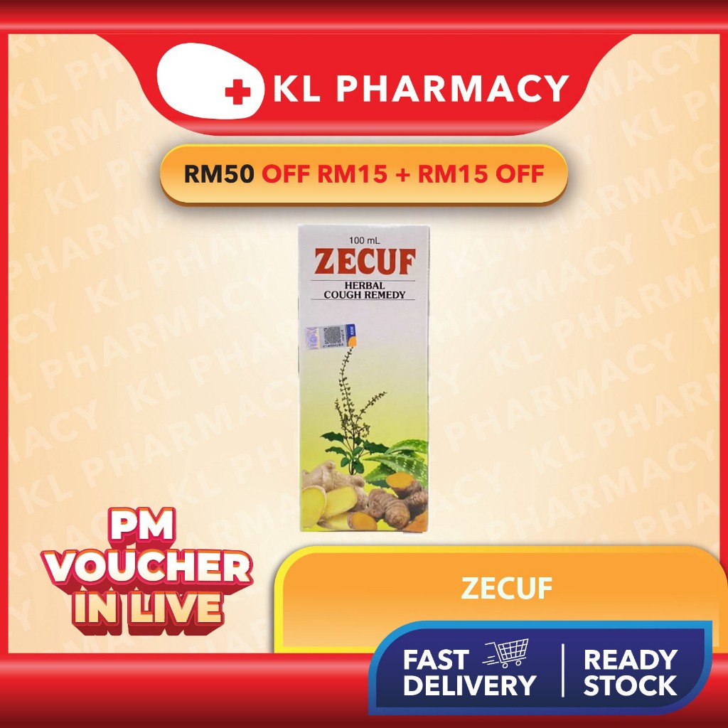 Zecuf Herbal Cough Remedy 100mL | Shopee Malaysia