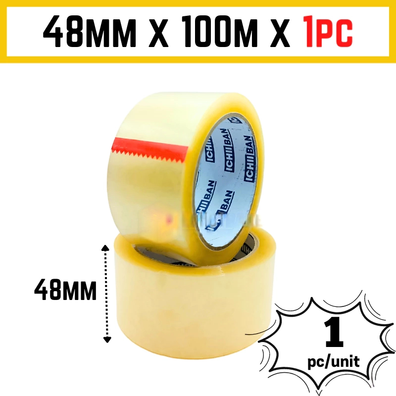 Opp Tape 48mm x 100m Sellotape Cellophane OPP Tape / Clear Tape ...