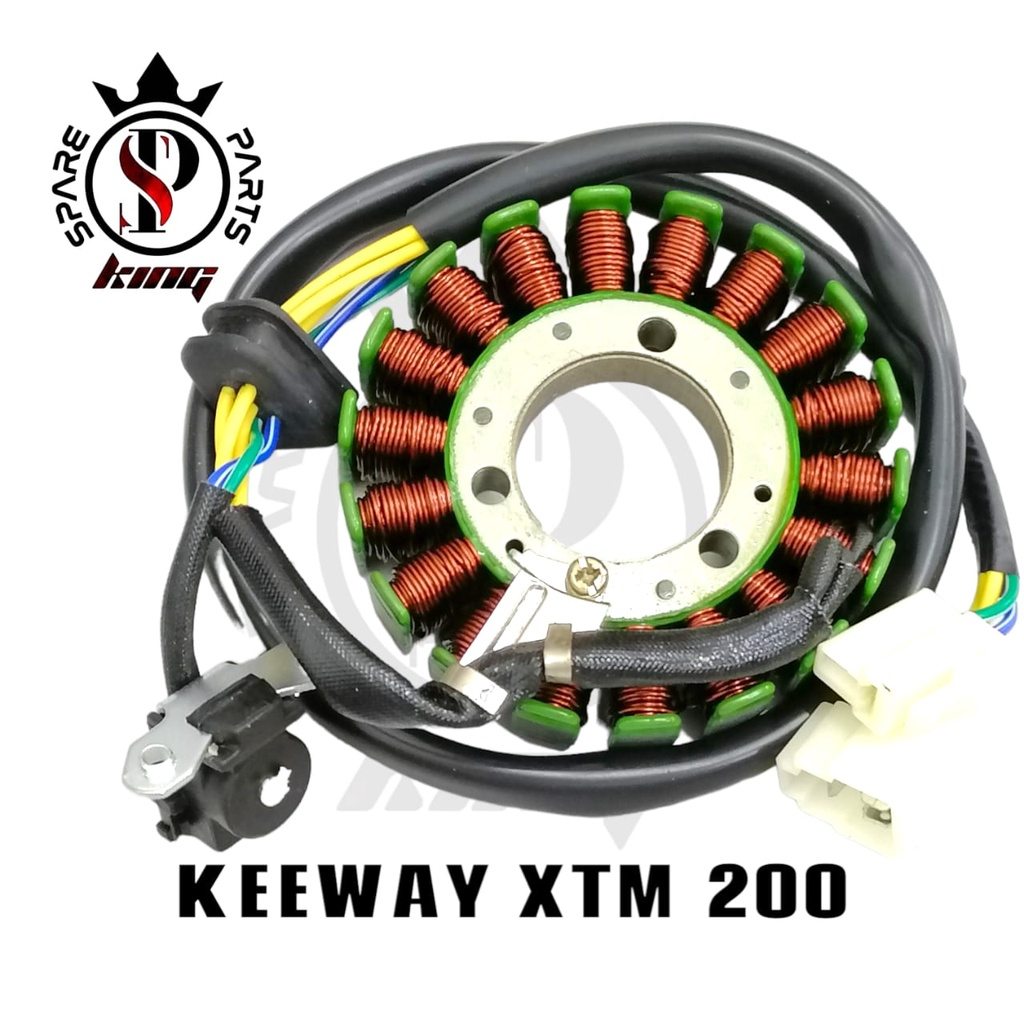 KEEWAY XTM200 XTM 200 FUEL COIL ASSY STARTER COIL XTM200 XTM 200 STATOR ...