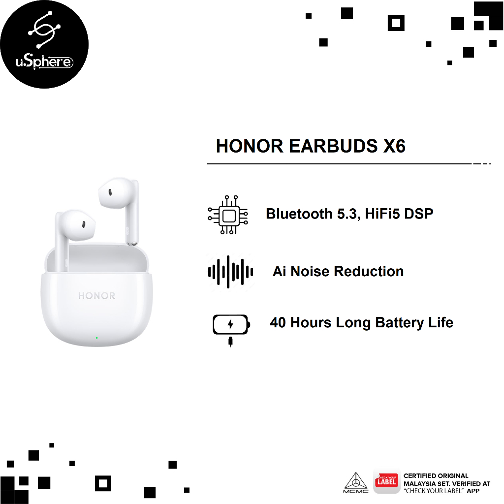 Honor Earbuds X6 | Honor Choice Earbuds X5 | Honor Choice Earbuds X7e ...