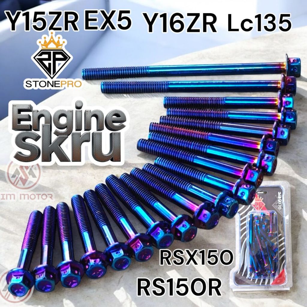 Stone Pro- Enjin Skru Kingdrag / StonePRO Engine Screw Kingdrag Gold ...