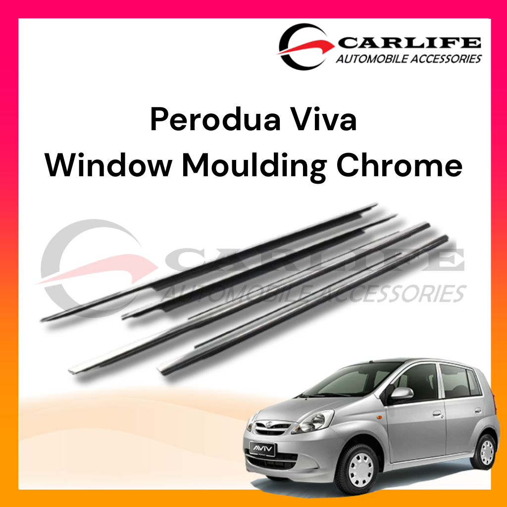 Perodua Viva Window Moulding Chrome | Shopee Malaysia