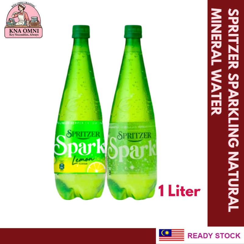 Spritzer Sparkling Natural Mineral Water Spritzer Sparkling Water (1L) | Shopee Malaysia