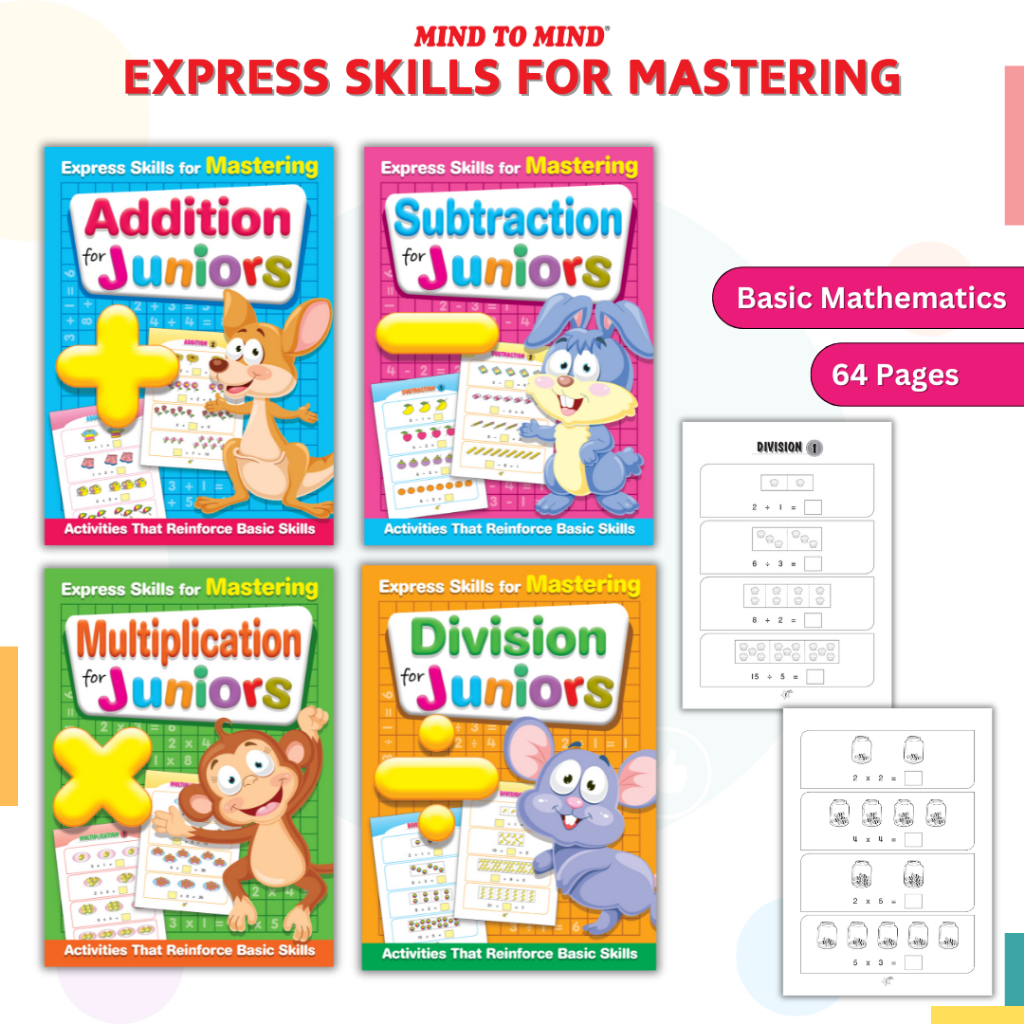 Express Skills For Mastering Addition, Subtraction, Multiplication ...