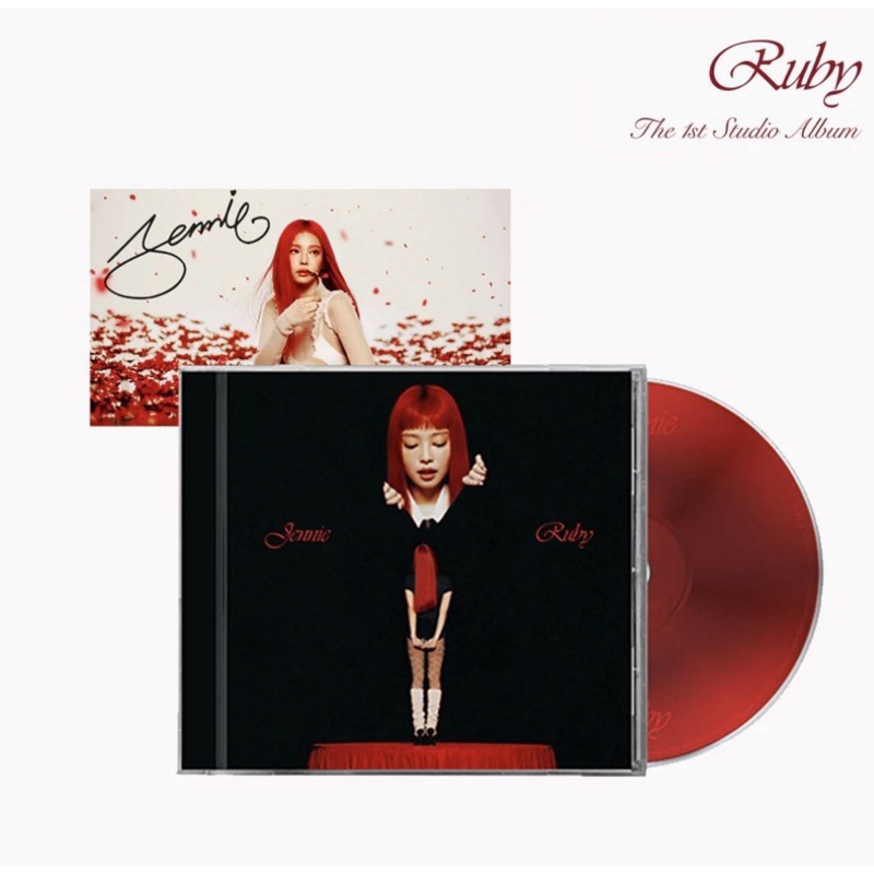 [JENNIE] RUBY SIGNED CD | Shopee Malaysia