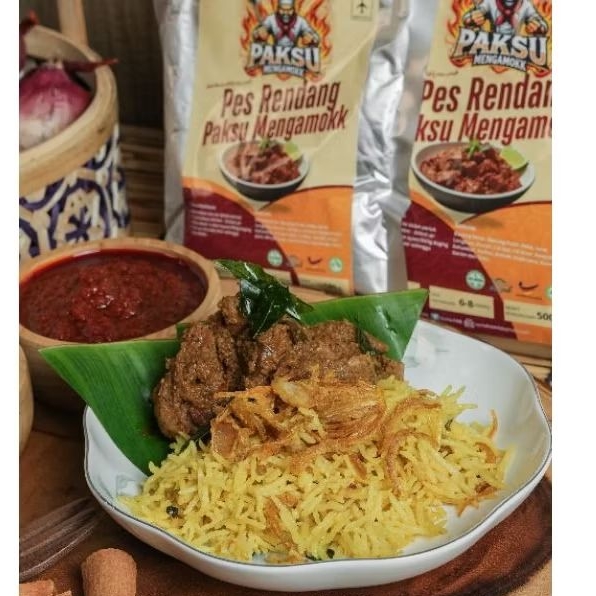 Pes Rendang Paksu Mengamokk 500 gram | Shopee Malaysia