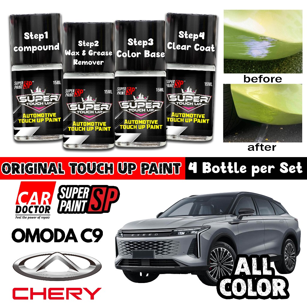 Chery Omoda C9 🚗 Original Touch Up Paint Combo Set DIY Scratch Remove ...