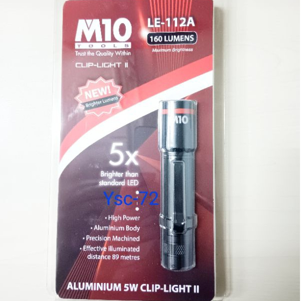 M10 TORCH LIGHT LE-112A FLASHLIGHT ( 160 LUMENS ) | Shopee Malaysia