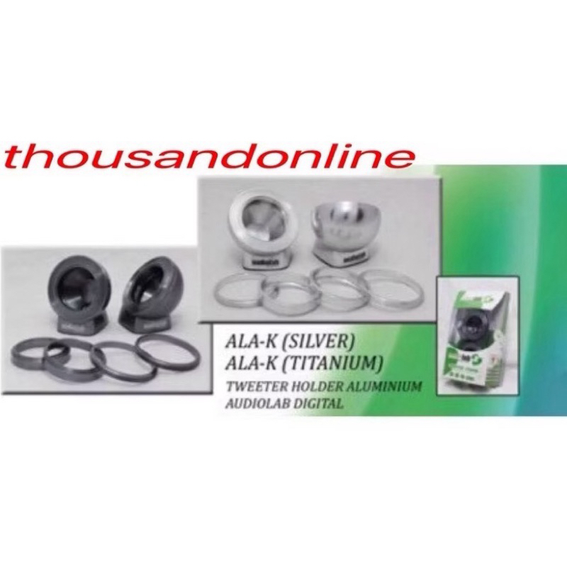 AUDIO LAB AUDIO PHILE ALUMINUM CAST TWEETER STAND (BLACK) | Shopee Malaysia