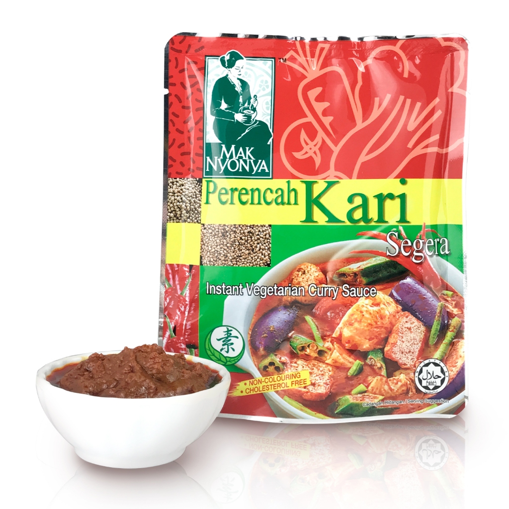 Mak Nyonya Vegetarian Curry Paste 200g – Rich & Aromatic | Pes Kari ...