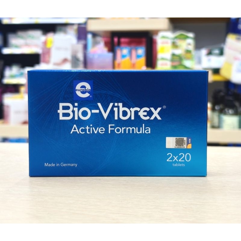 (EXP 12/25) BIO-VIBREX ACTIVE FORMULA (2X20’S) 40'S (SELENIUM, GINSENG ...