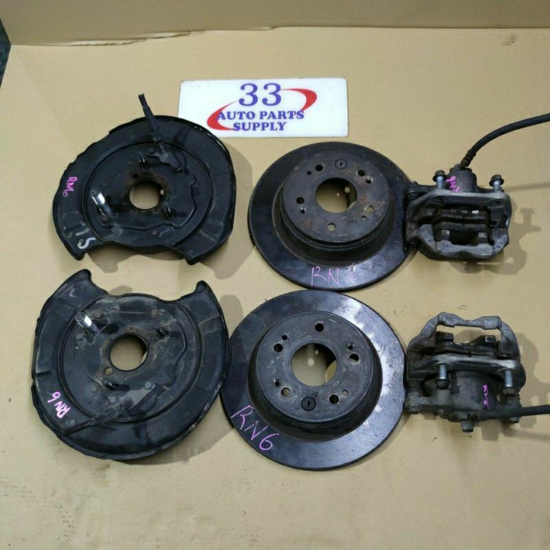 HONDA STREAM RN6/ RN8 REAR DISC SET (11inch) | Shopee Malaysia