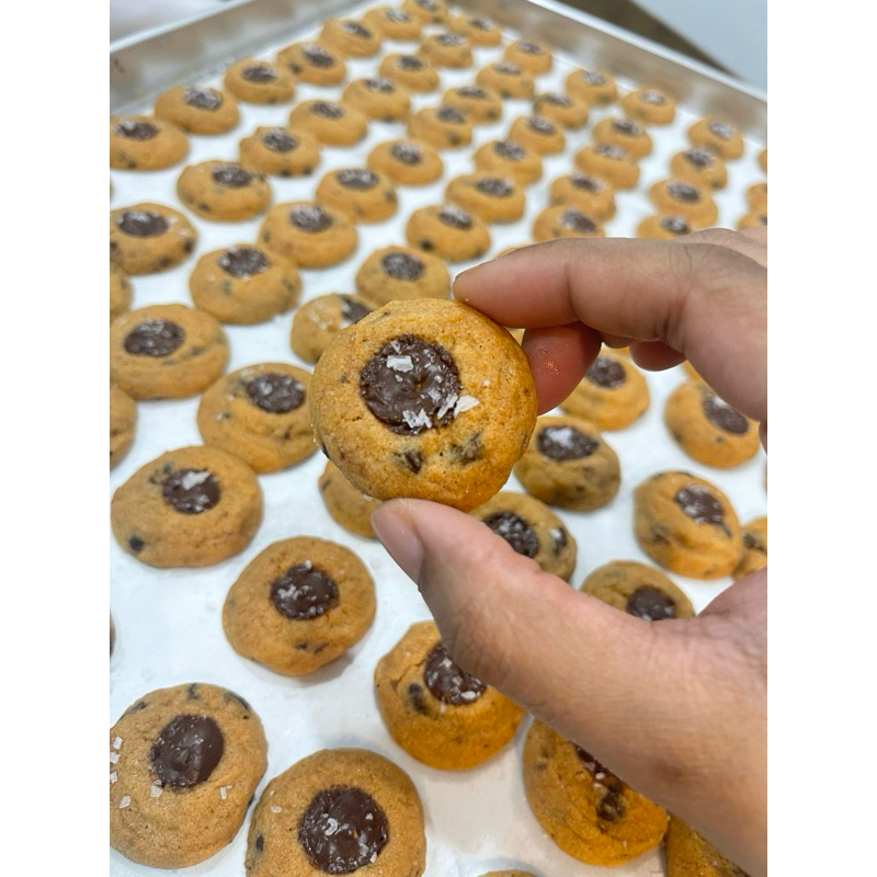 PREMIUM SEA SALT CALLEBAUT COOKIES/BLACKBAUT SEA SALT COOKIES | Shopee ...
