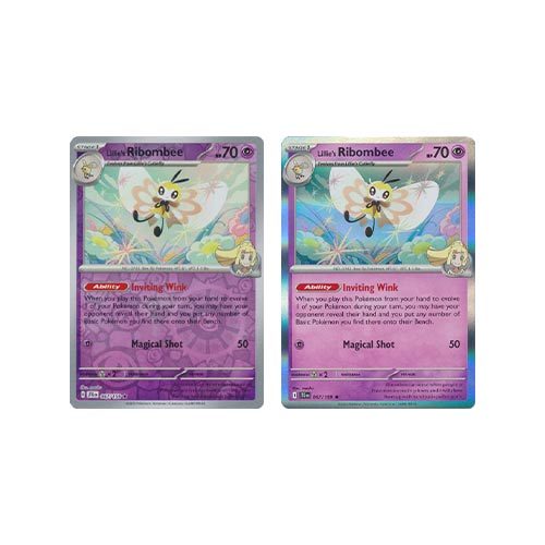 Pokemon Trading Card Game TCG: Lillie's Ribombee 067/159 - Reverse Holo ...