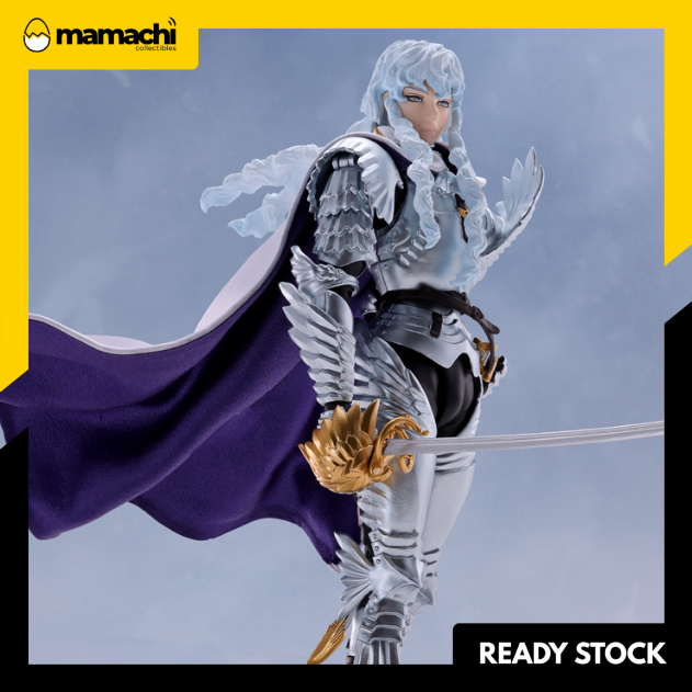 【READY STOCK】BANDAI TAMASHII NATIONS BERSERK - S.H.Figuarts GRIFFITH ...