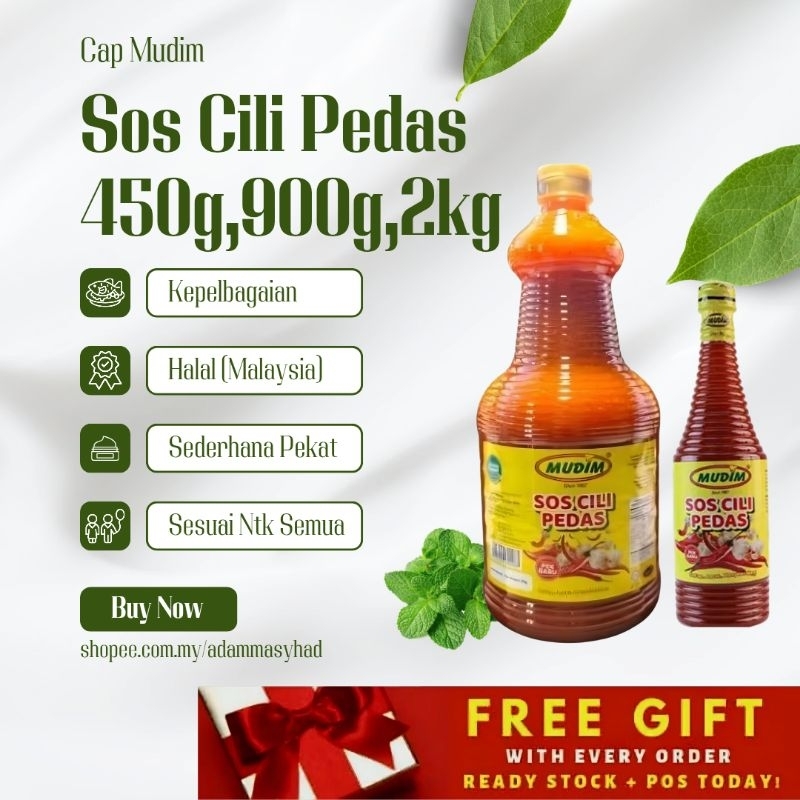 🔥PROMO🔥 SOS CILI PEDAS / SOS MUDIM / CHILI SAUCE / ALL VARIANS | Shopee ...