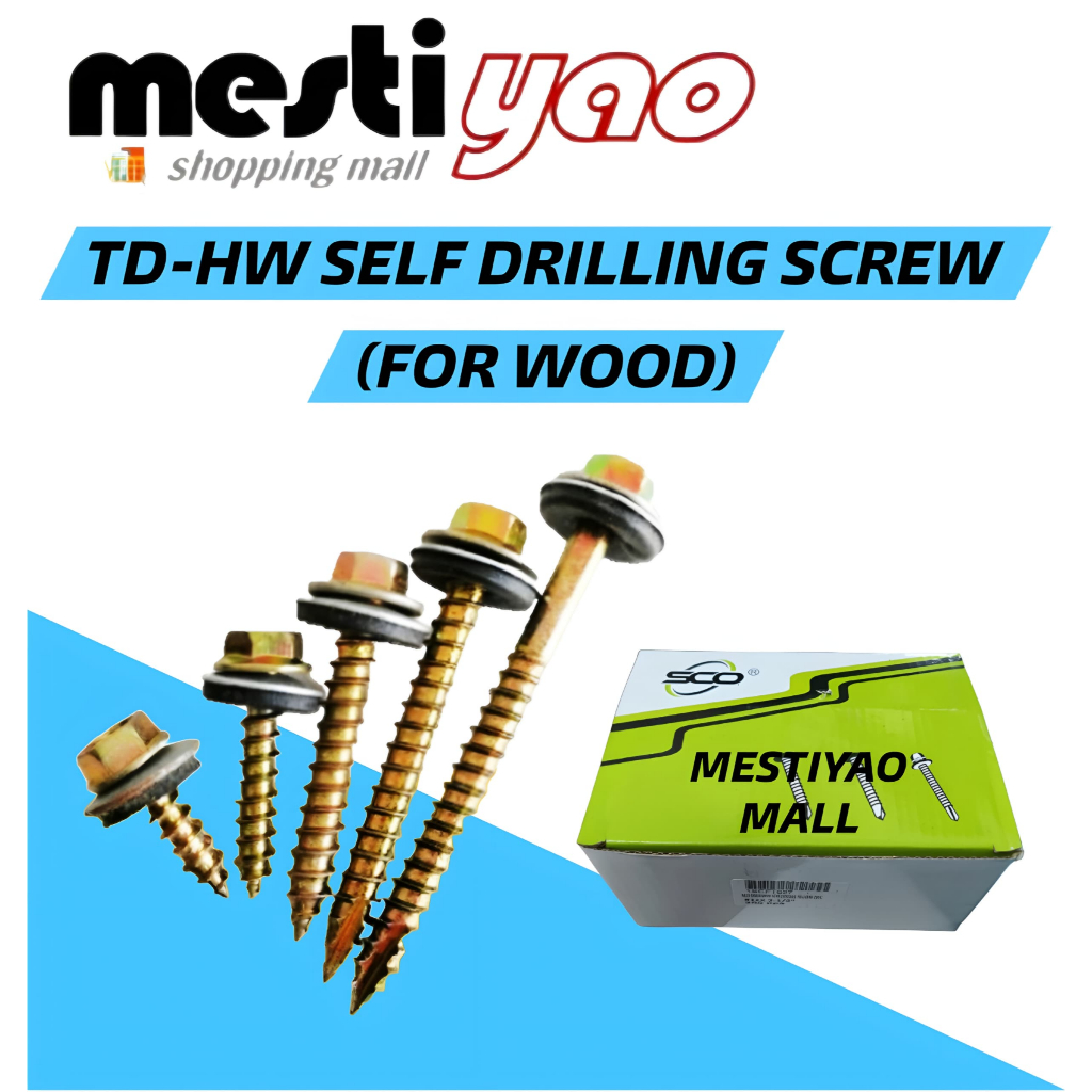 TD-HW WOOD SELF DRILLING SCREW/SCREW BUMBUNG/SCREW ATAP/SCREW CHANNEL ...