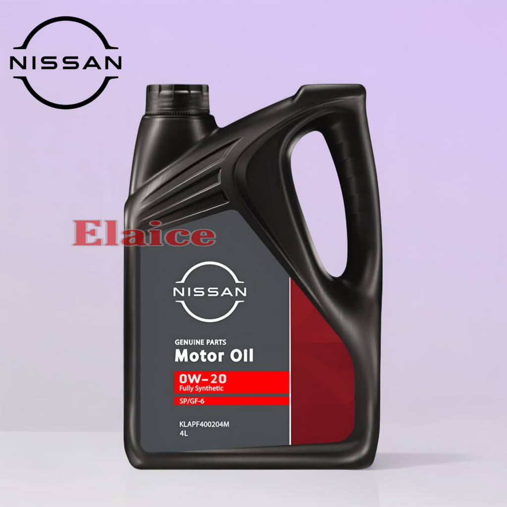 Nissan 0W20 Engine Oil Fully Synthetic (4 Liter) for Serena Sylphy ...