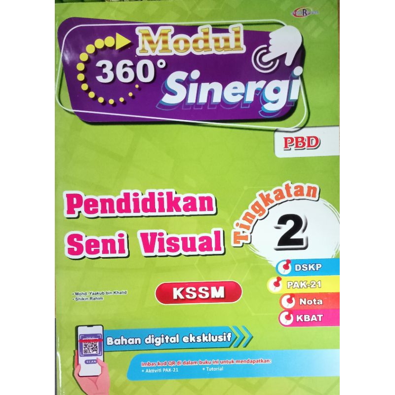 MODUL 360° SINERGI PENDIDIKAN SENI VISUAL TINGKATAN 2 KSSM | Shopee ...