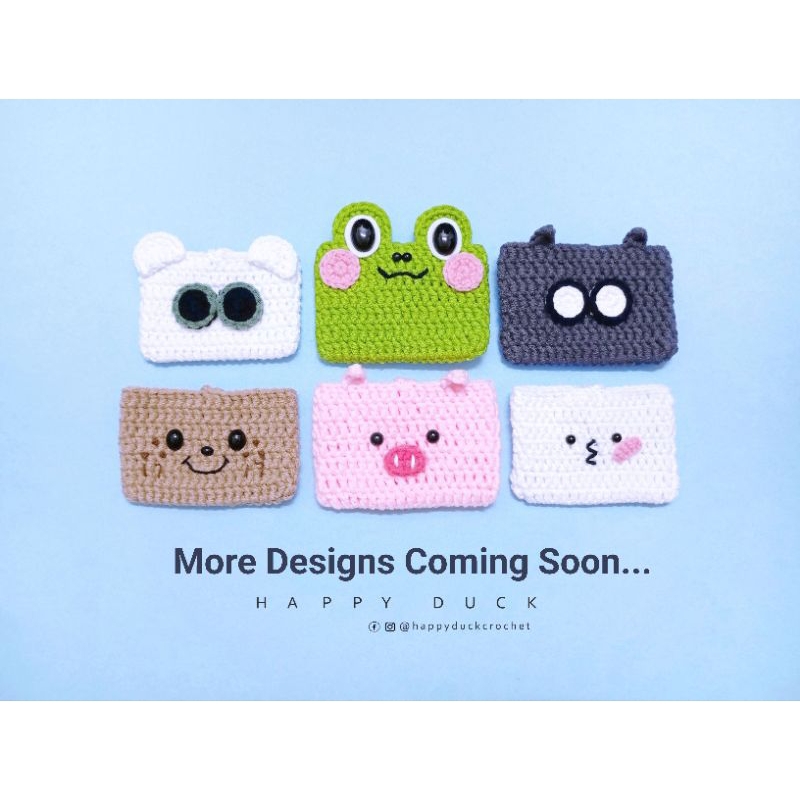 SVT动物塑卡包 SVT Representative Animals Card Holder | 100% Handmade Crochet ...