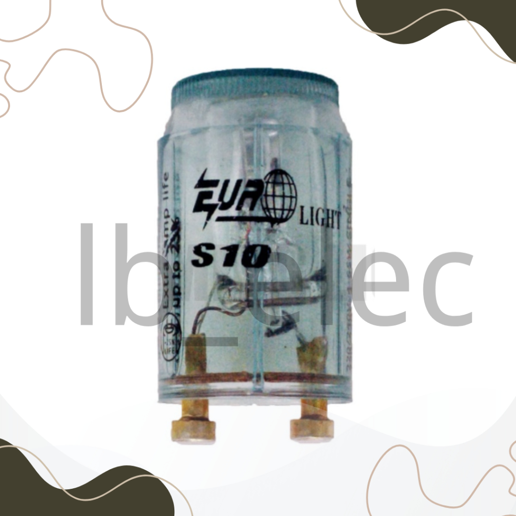 S10 Starter Lampu T8 Kalimantang Euro Light Lamp Lights Tube Ceiling ...