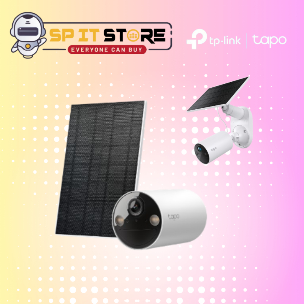 TAPO C410 KIT SOLAR-POWERED SECURITY CAMERA KIT | Shopee Malaysia