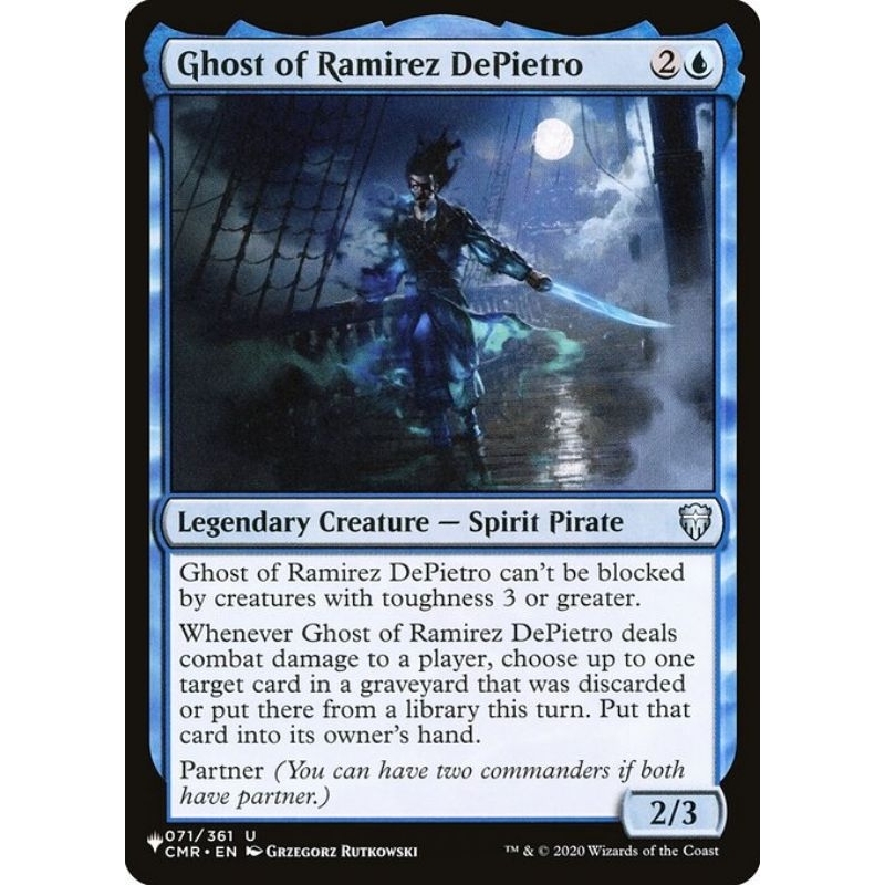 Magic the Gathering - Ghost of Ramirez DePietro (PLST) | Shopee Malaysia