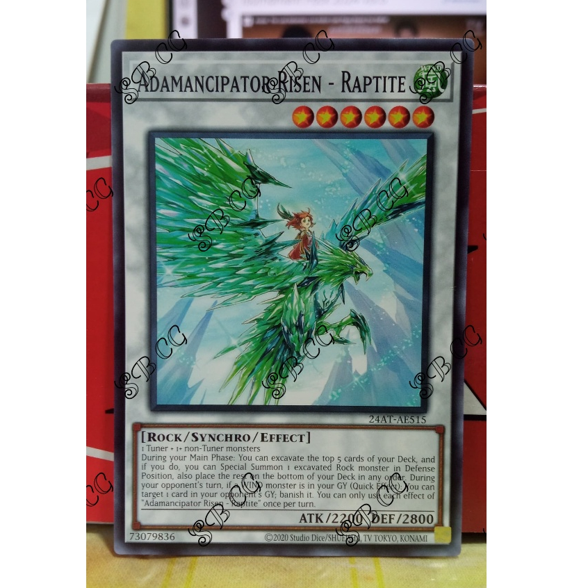 Tournament Pack 2024 Vol.5 24AT-AE515 "Adamancipator Risen - Raptite ...