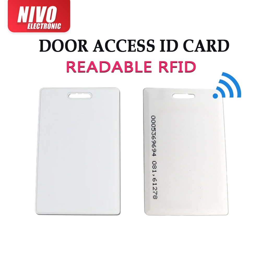 MANGO RFID CARD FOR DOOR ACCESS THIN/THICK (125KHZ) | Shopee Malaysia