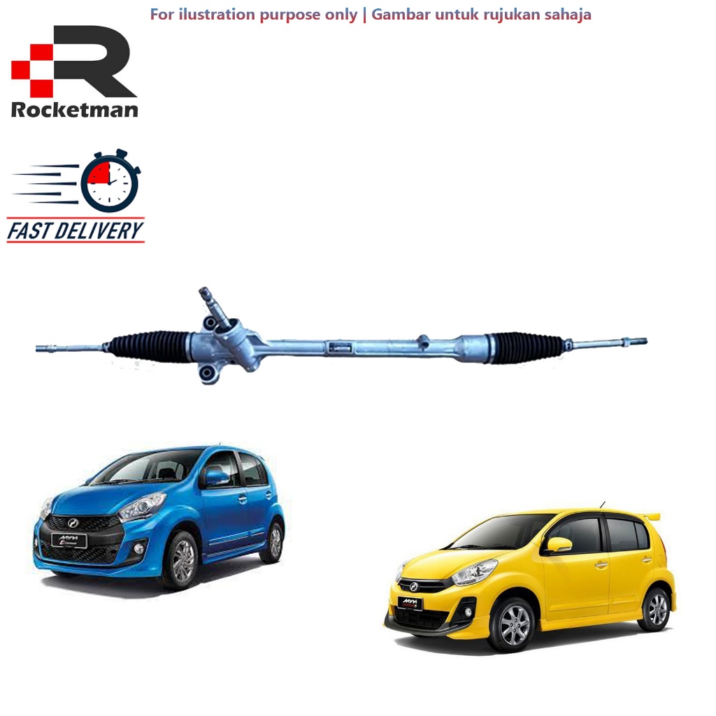 OEM STEERING RACK SET PERODUA MYVI LAGI BEST 2012-2017 ICON | Shopee ...