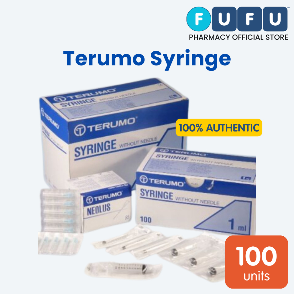 Terumo Syringe Luer Slip/Lock Without Needle, 3ml, 5ml, 10ml | Shopee Malaysia