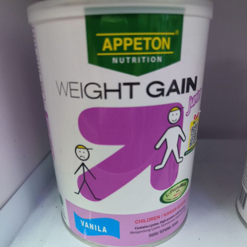 Appeton Weight Gain Junior Vanilla 450g | Shopee Malaysia