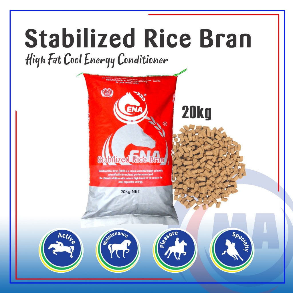 MA Horse Feed Stabilized Rice Bran 20kg | Shopee Malaysia