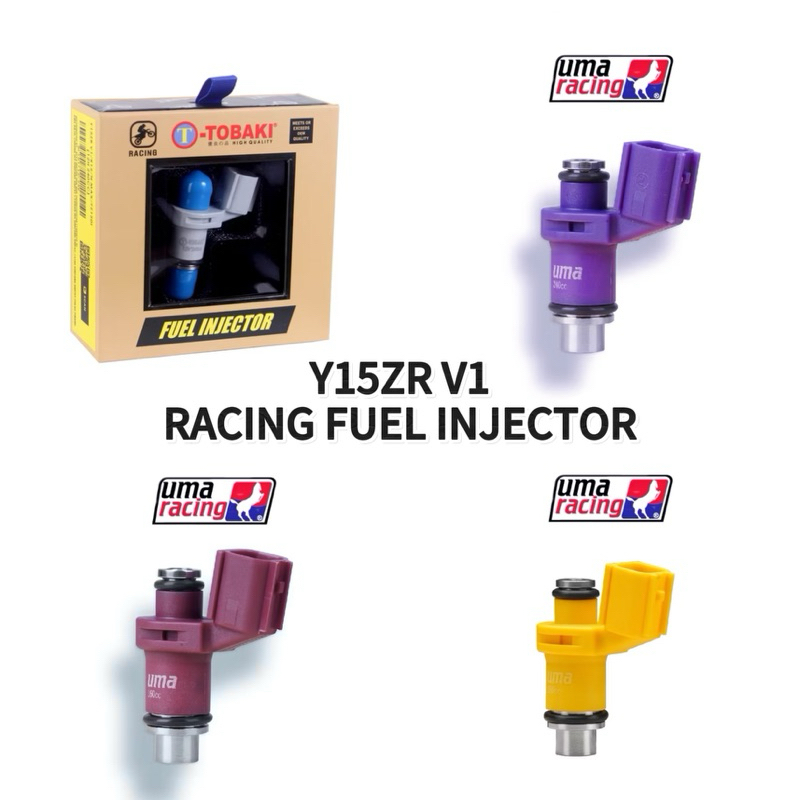 Y15ZR V1 RACING FUEL INJECTOR UMA RACING TOBAKI 160CC 280CC Y15 ZR ...