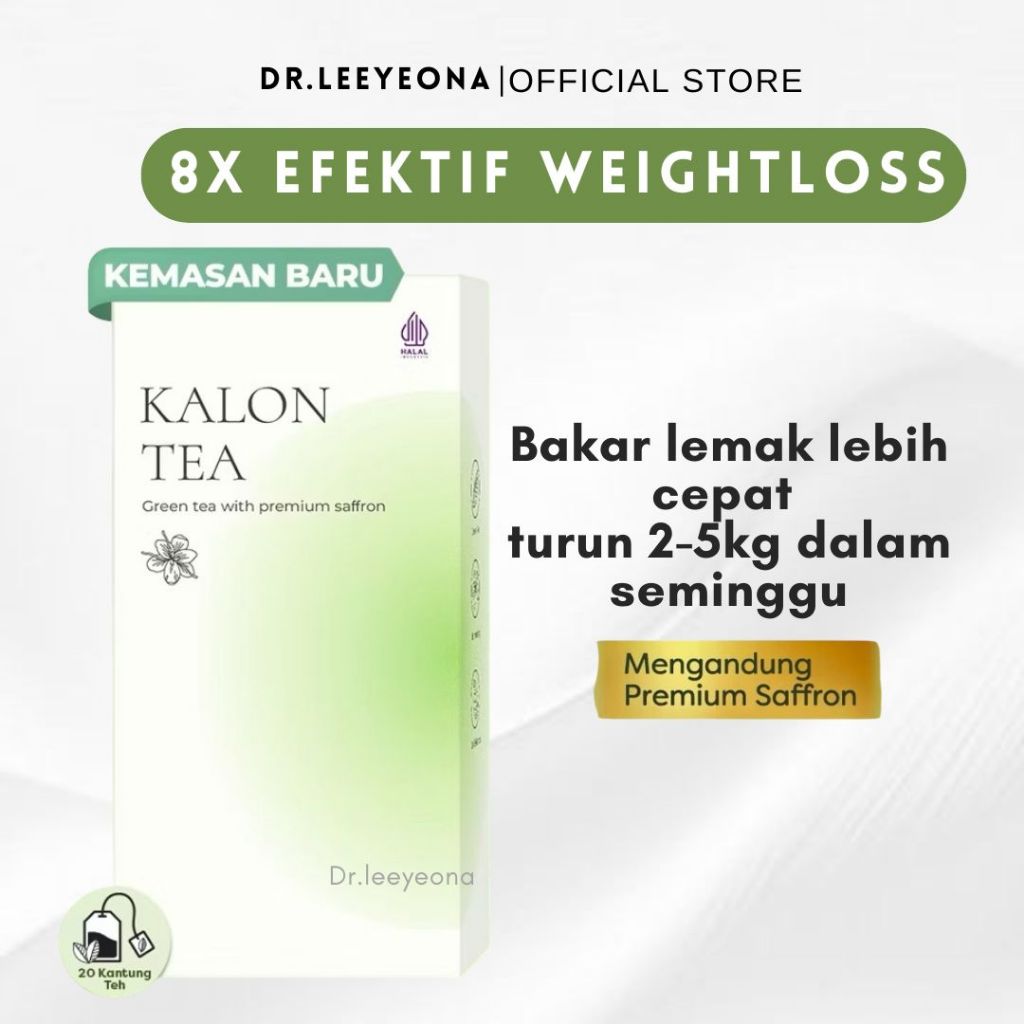 kalon green tea Teh Diet Detoks Teh Hijau Saffron Suplemen Diet ...