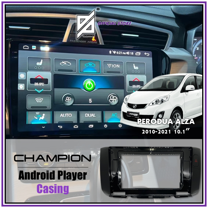 Perodua Alza 10.1 Inch Car Audio Big Screen Android Player Casing (NO ...