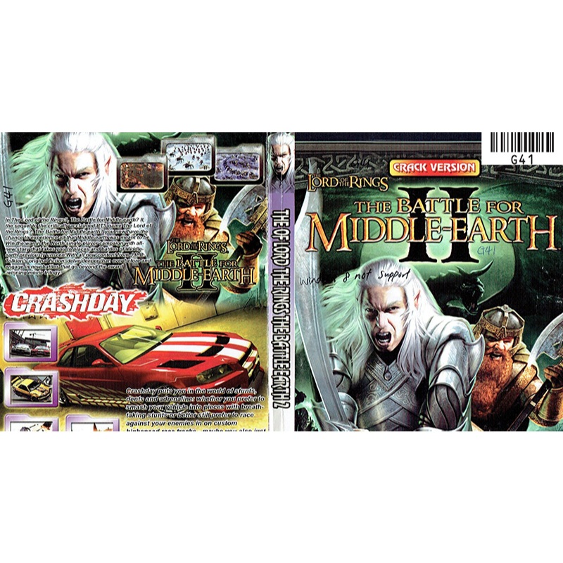 The lord of the rings the battle for middle earth (G41) PC Game Windows ...