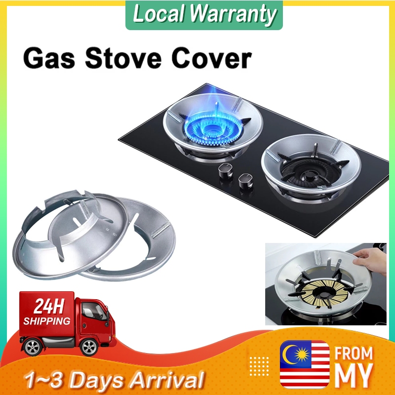Energy-Saving Gas Stove Ring – 8-Hole Windproof Cover, Stainless Steel ...